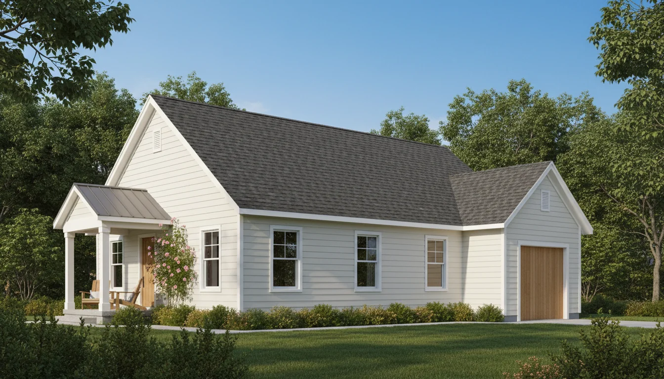 3 Bedroom Ranch House Plan #1 | 1350 Sq Ft | Small House Plans
